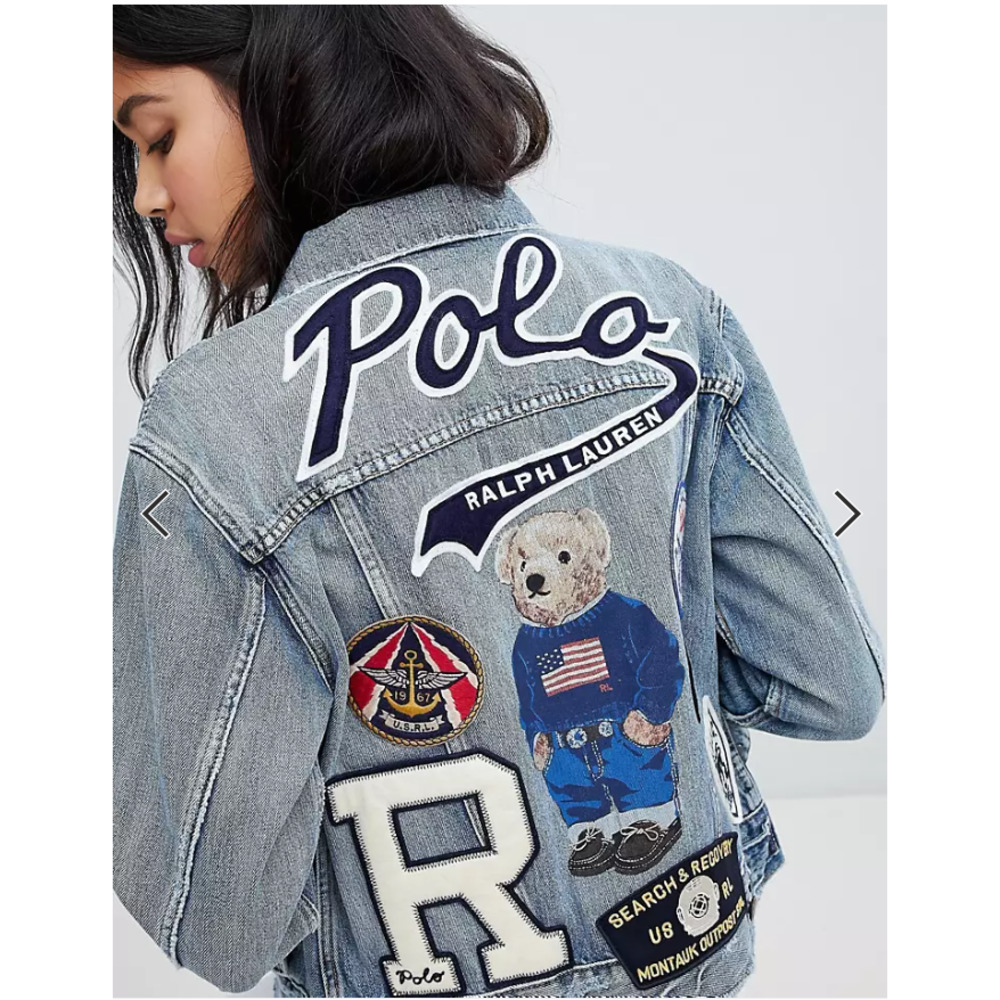 Polo Ralph Lauren Bear Capsule Patches Distressed Den… - Gem